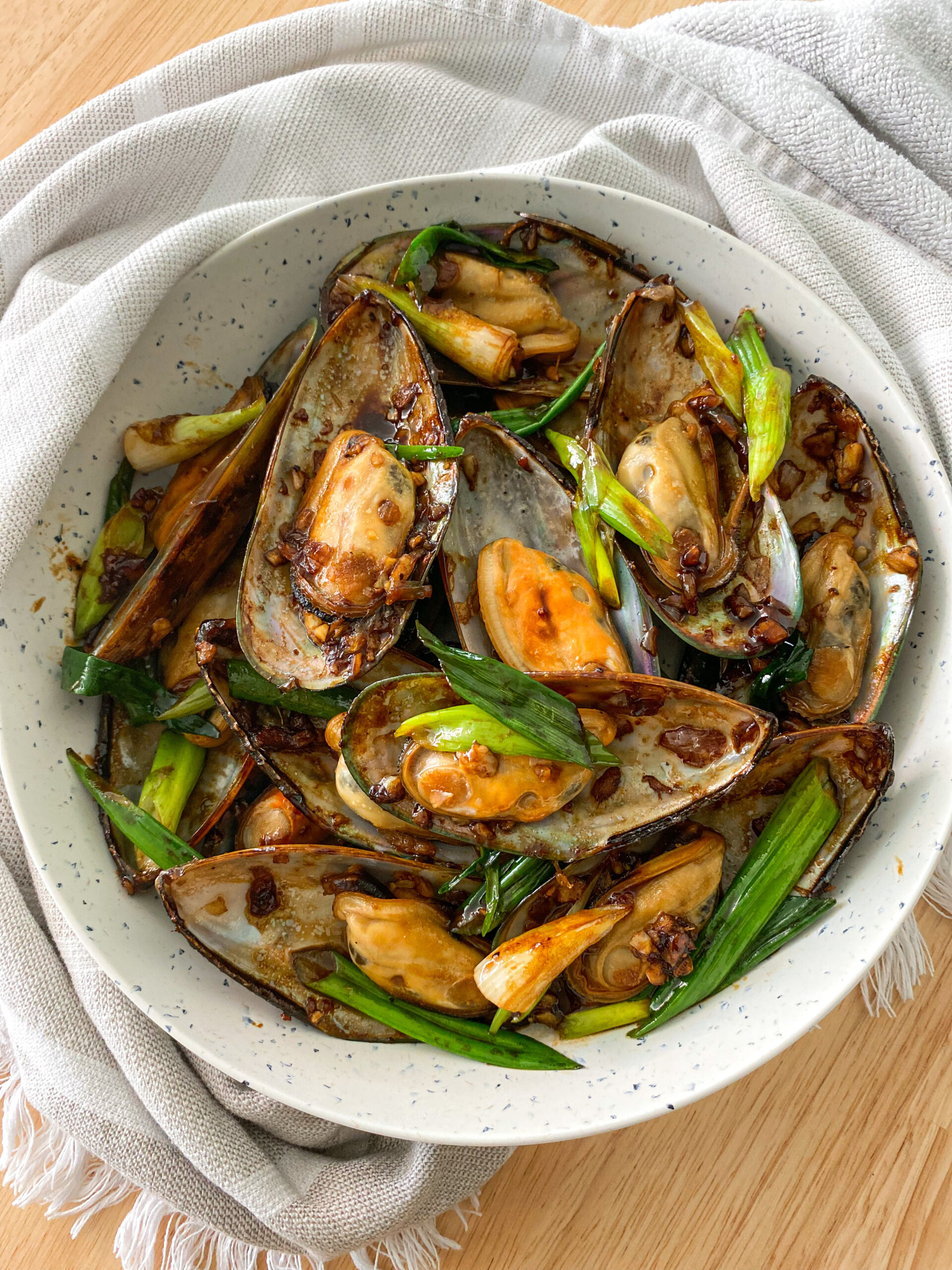 Chinese Mussels Recipe - Recipe Prepared